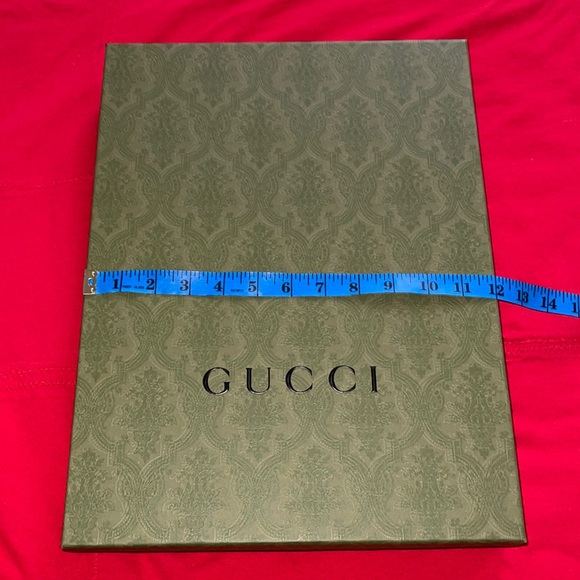 Gucci | Other | Gucci Gift Boxnewlarge Size With Ribbontagwith Matching ...